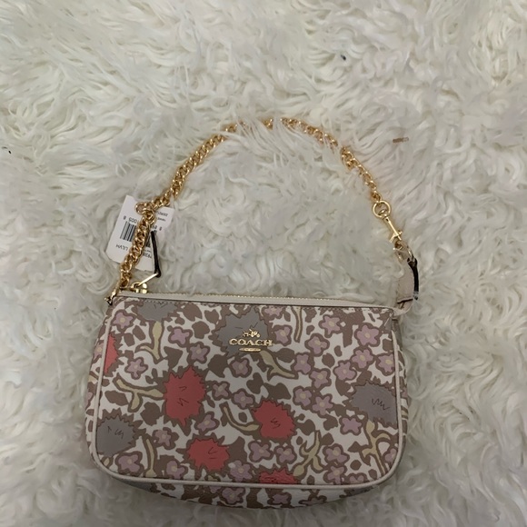Coach | Bags | Coach Floral Print Handbag | Poshmark